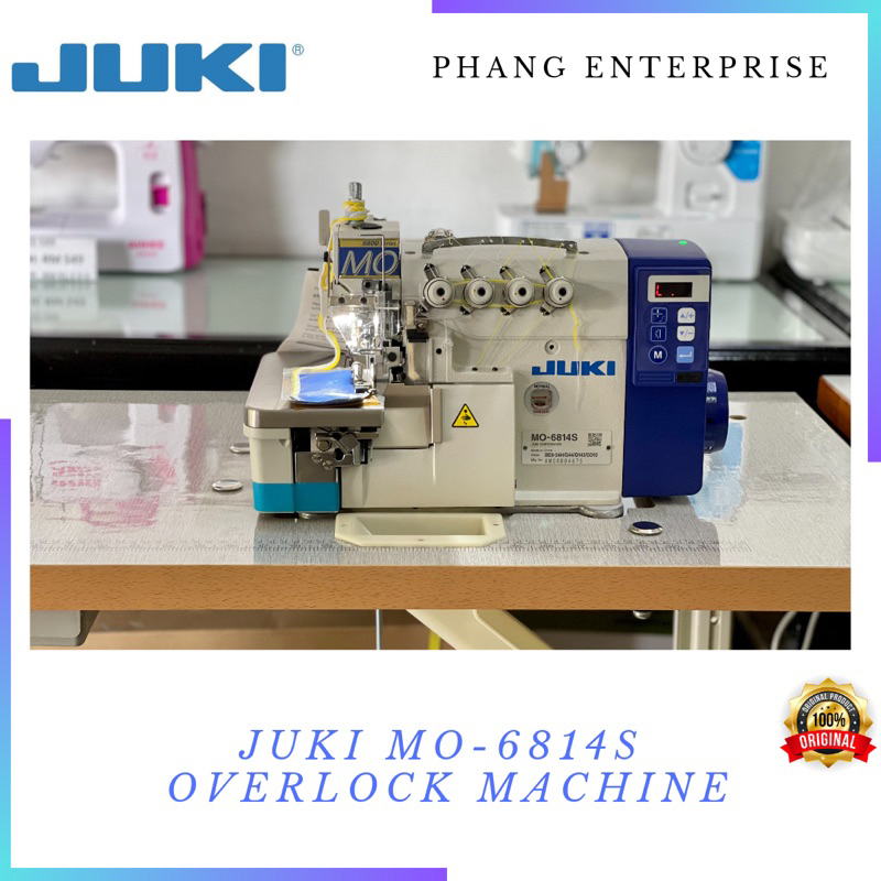 Juki Mesin Jahit tepi industri MO-6814S NEW | Shopee Malaysia