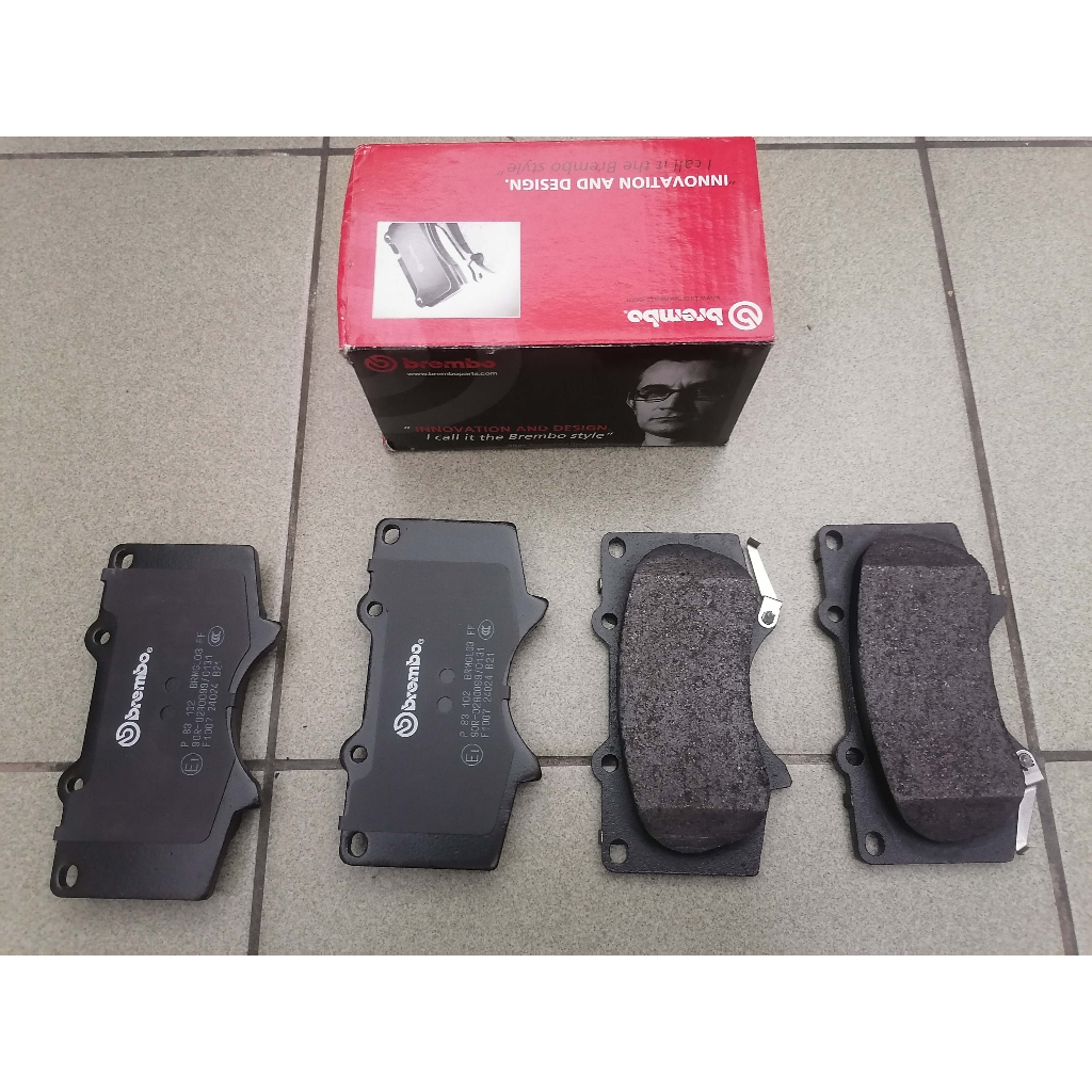 Toyota Revo Double Cab Front Disc Brake Pad (Brembo) | Shopee Malaysia