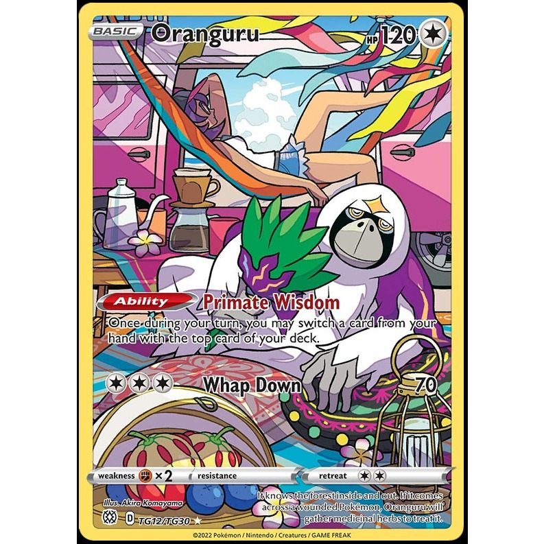 Oranguru - TG12/TG30 Holo Rare Brilliant Stars - Pokémon Card TCG ...