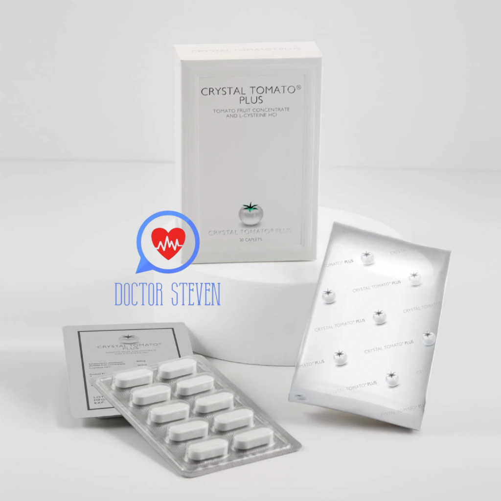 Crystal Tomato Plus Whitening Supplement 30's | Shopee Malaysia