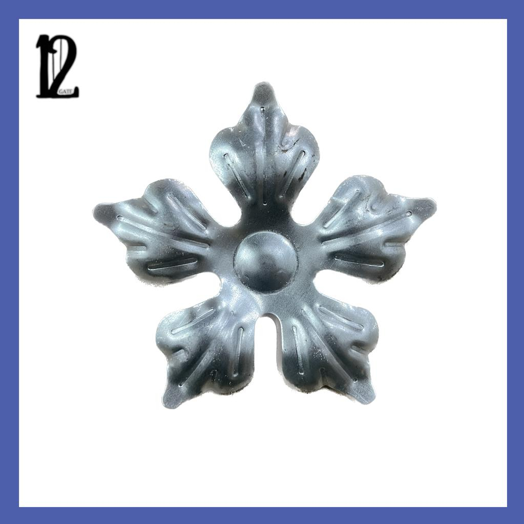 WROUGHT IRON FLOWER / GATE WELDING / DOOR GRILL LEAF / PAGAR PINTU DAUN ...