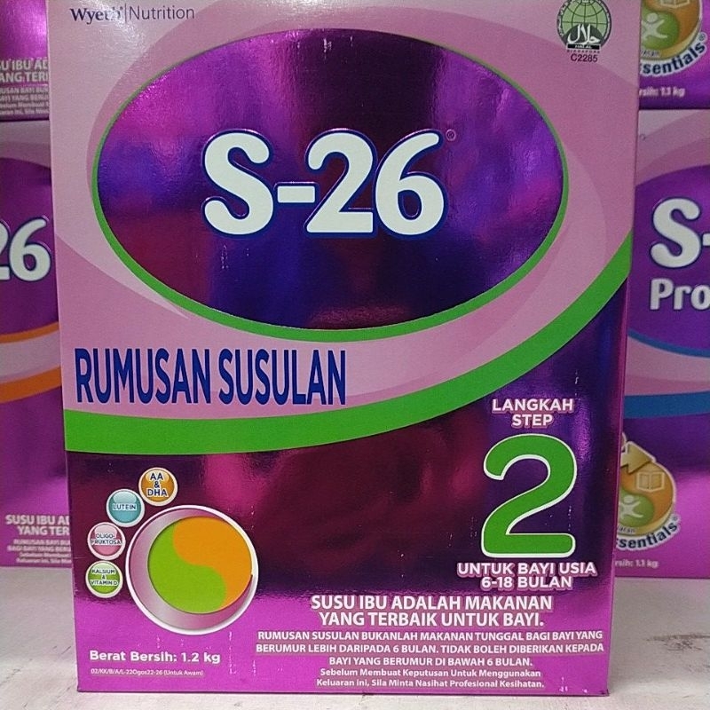 S26 Promil Step2 1.2kg X2 Box（Exp: 4/2026) | Shopee Malaysia
