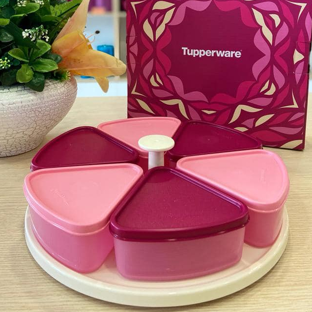 Blue Series Tupperware Modular Carousel 200ml/ Gourmet Round /Elegant ...