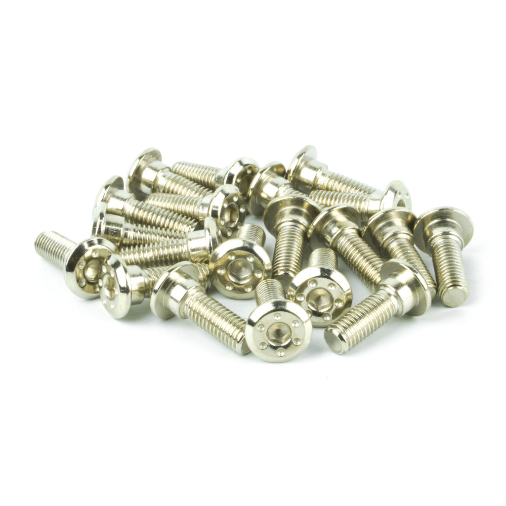 VRX MOTORCYCLE SCREW BOLT HALF THREAD M8*25mm/ HALF NUT THREAD - GOLD ...