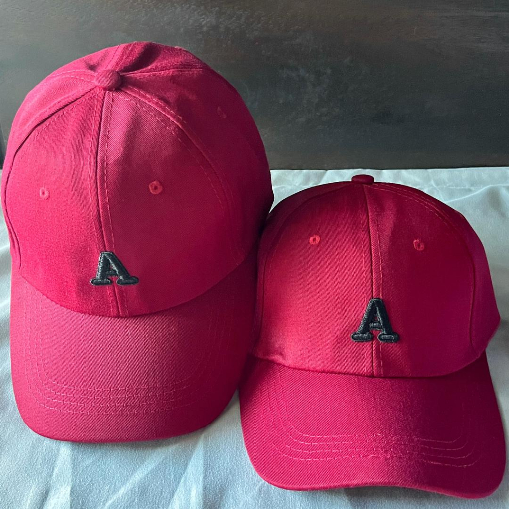 Stok Sedia Ada~Cap A Topi Korean Tulisan A Korean Style Baseball Cap ...