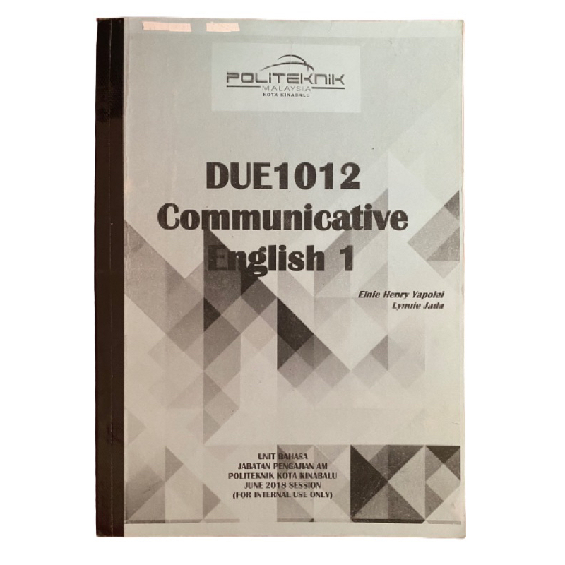Communication English 1 (POLITEKNIK BOOK) | Shopee Malaysia