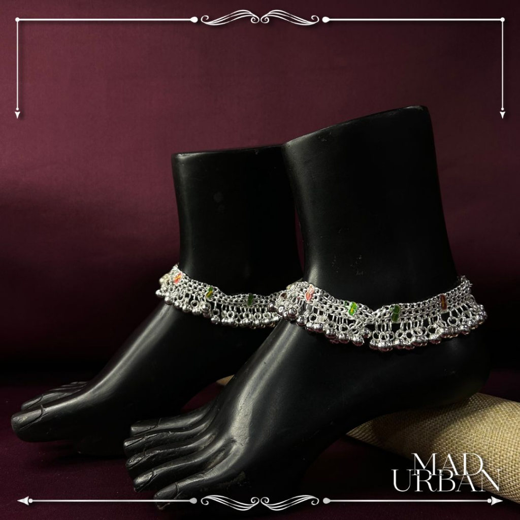 [FAST SELLING] Silver Gold Kolusu Anklet Rantai Kaki Perempuan Fesyen ...