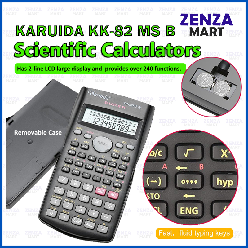 KARUIDA KK-82 MS B || Scientific Calculator || READY STOCK MALAYSIA ...