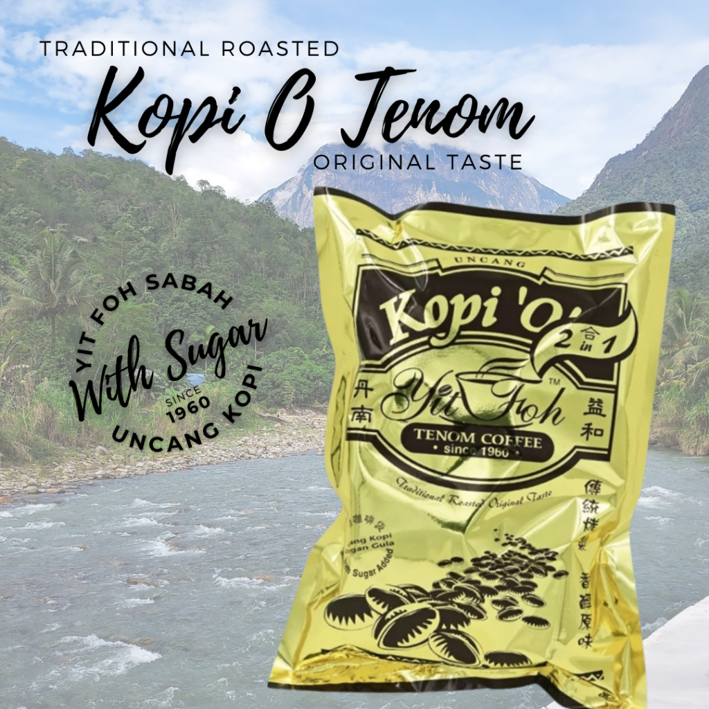 Coffee Tenom Yit Foh Kopi O Dengan Gula Traditional Roasted Original ...