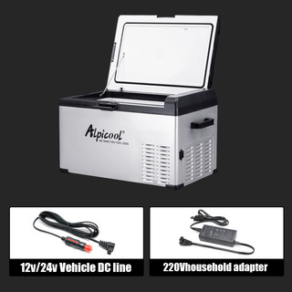 Alpicool mini fridge 15L 20L 25L car refrigerator compressor cooling ...