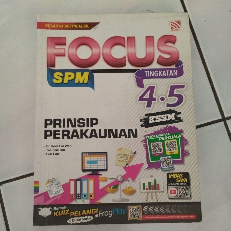 Tingkatan 4/5 (SPM) Buku Teks/Buku Rujukan 🌼Prinsip Perakaunan ...
