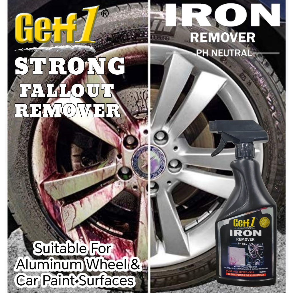 Getf1 Iron Remover Wheel Cleaner iron terminator car body cleaner rim ...