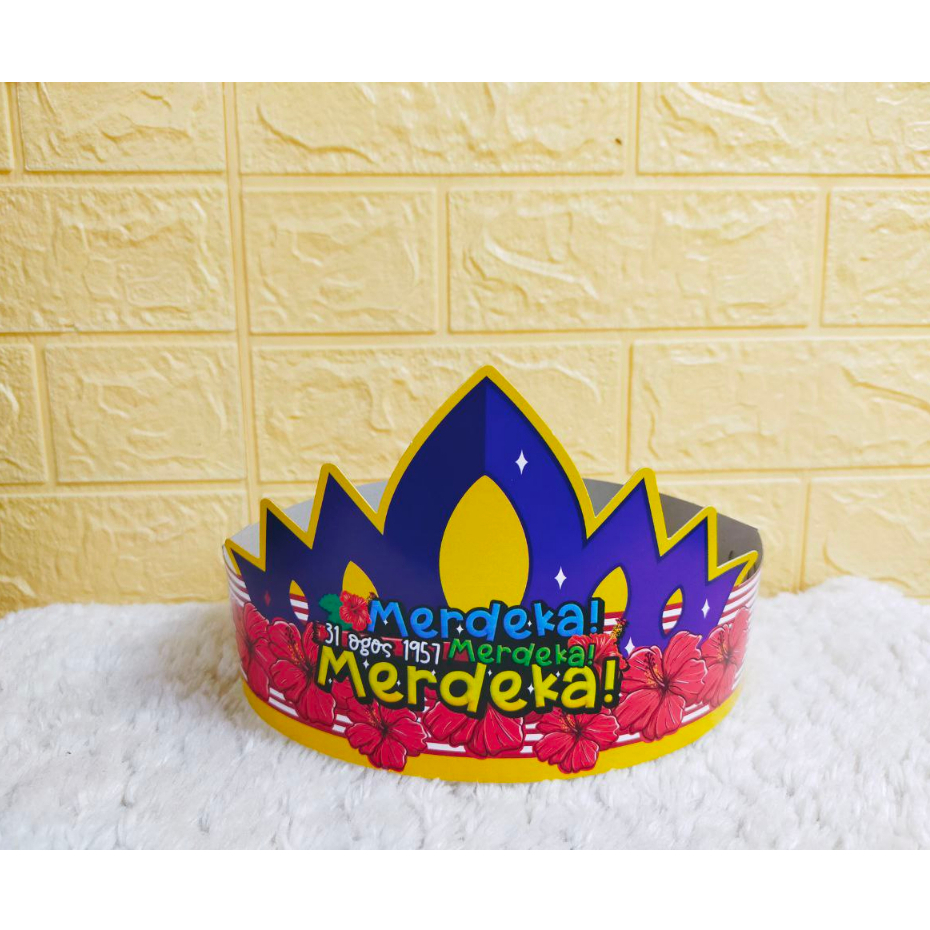 TIARA HARI MERDEKA | CROWN FOR MERDEKA 🔥 | Shopee Malaysia