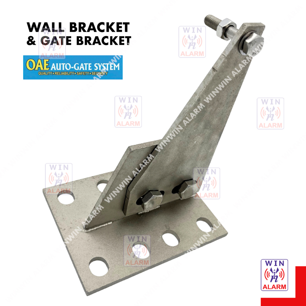 OAE AUTOGATE ARM MOTOR WALL / TRIANGLE / GATE BRACKET / SCREW AND NUT ...