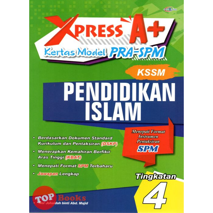 [topbooks Cemerlang] Xpress A Kertas Model Pra Spm Pendidikan Islam