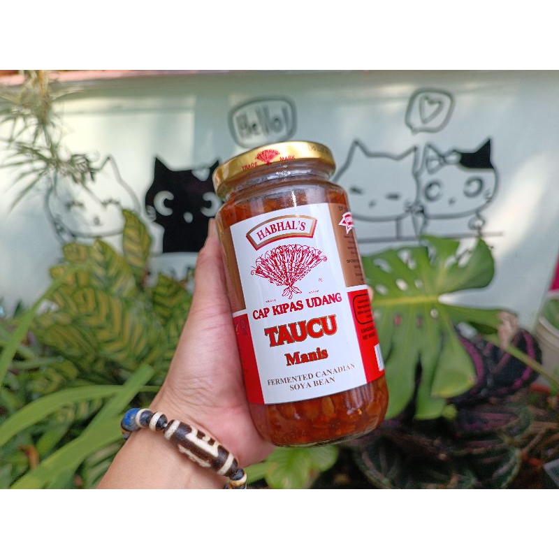 HABHAL'S CAP KIPAS UDANG TAUCU MANIS & TAUCU MASIN 450GM (with Bubble ...