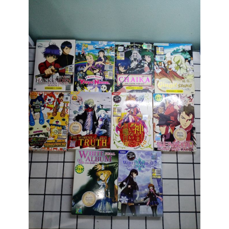ANIME DVD /DVD ANIME PRELOVED/dvd /anime dvd/cartoon dvd(read ...