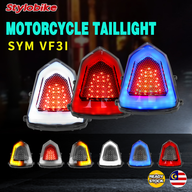 SYM VF3I 185 VF3 185 LED HEAD LAMP HEAD LIGHT LAMPU DEPAN HEADLAMP TAIL ...