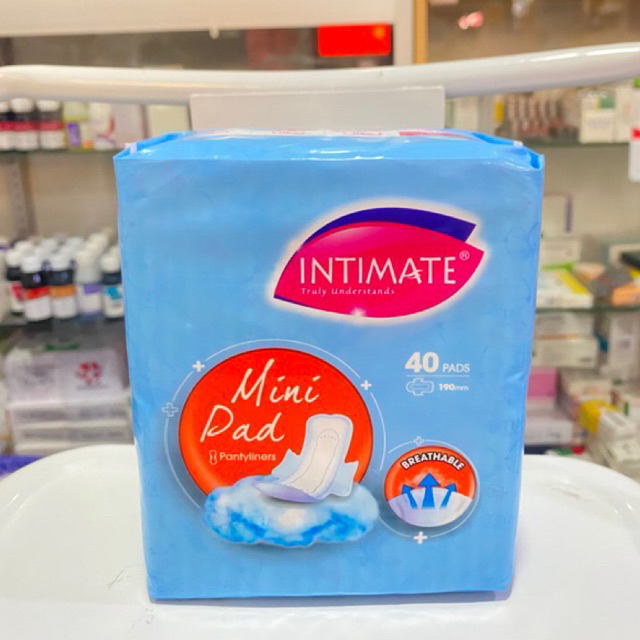 INTIMATE MINI PAD PANTYLINERS (40'PADS) | Shopee Malaysia