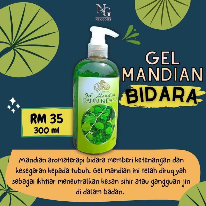 Gel Mandian Bidara Ruqyah Sabun Original Asli Jimat Murah (300 ML ...