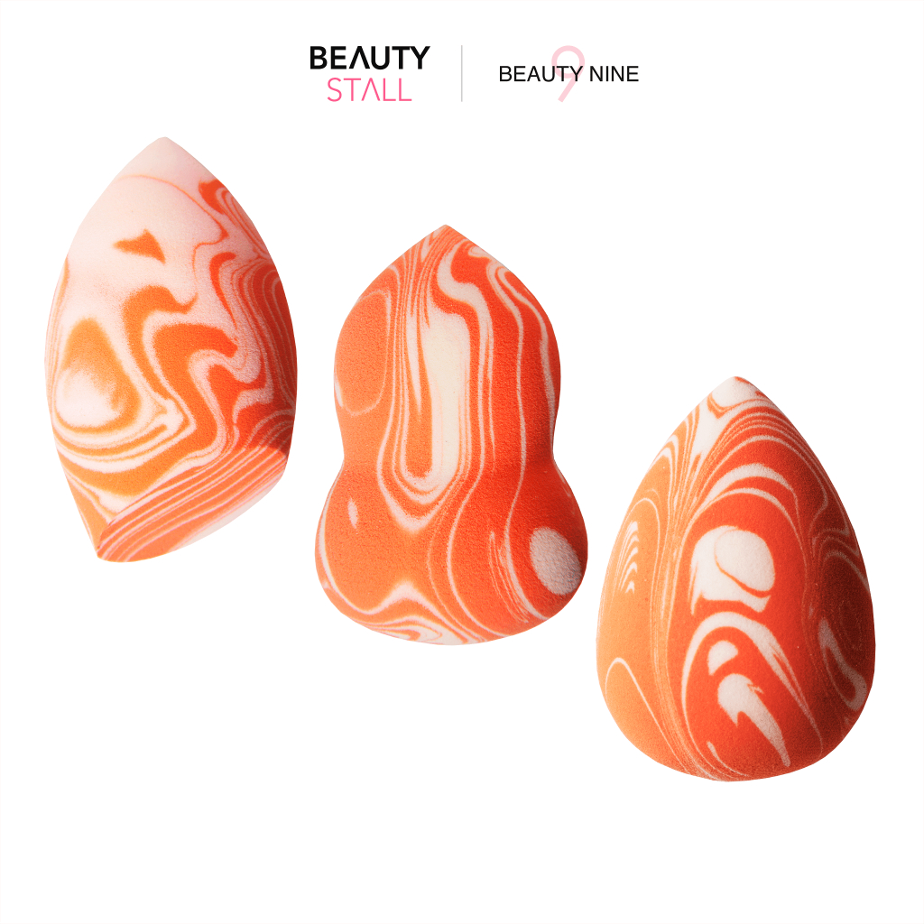 BEAUTY NINE Salmon Beauty Makeup Sponge | Make-up Blender Sponge ...