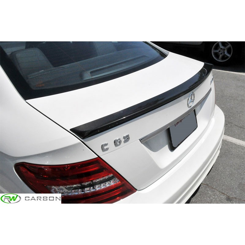 MERCEDES BENZ W204 rear spoiler trunk spoiler AMG Renntech spoiler W204 ...