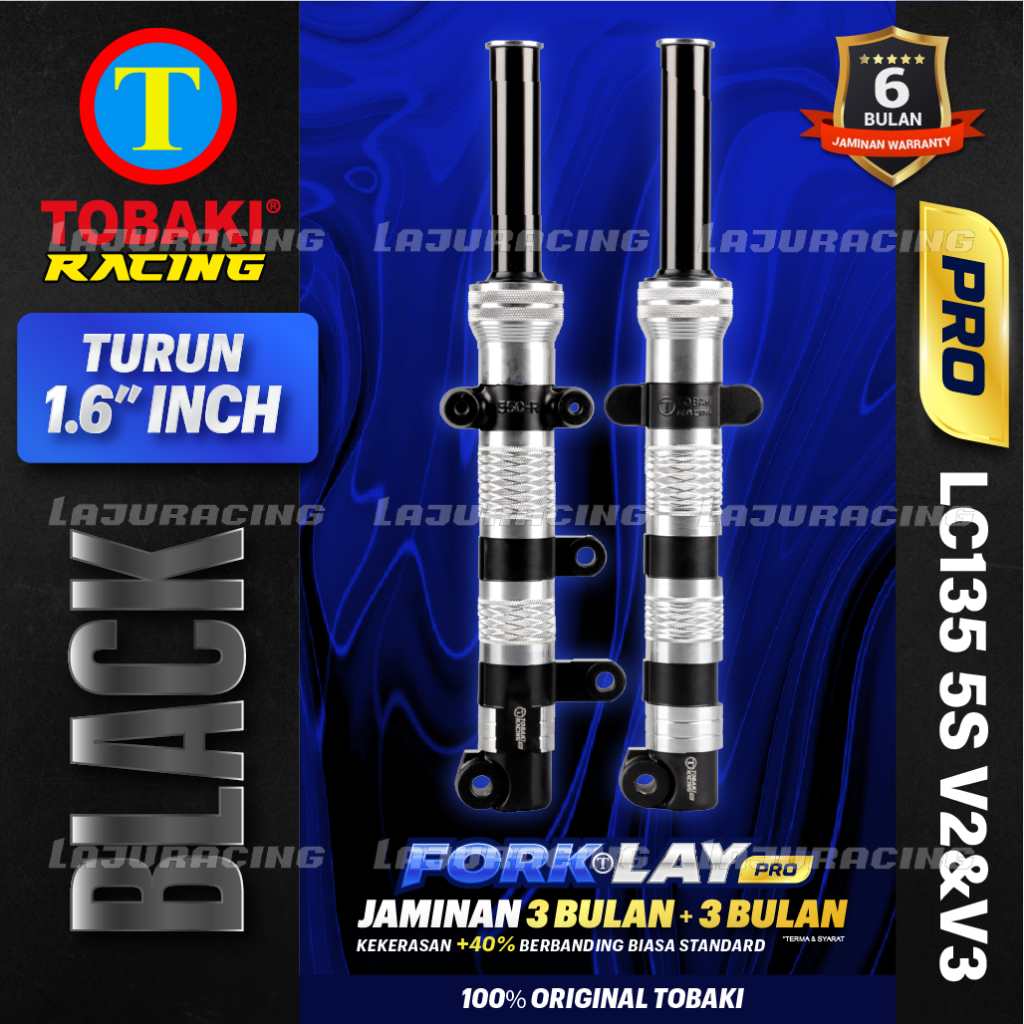 TOBAKI RACING Fork Lay PRO Y15ZR LC135 Y16ZR RSX150 ZX150 KR150 Y15 Y16 ...