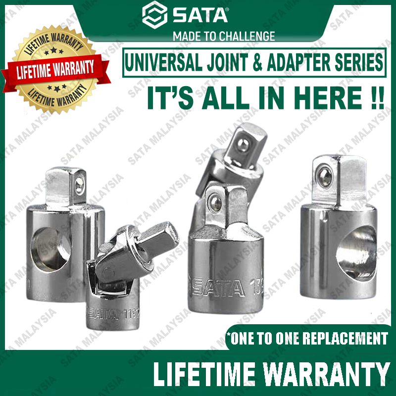 SATA Adapter & Universal Joint Series 1/4" 3/8" 1/2" Female/Male ...