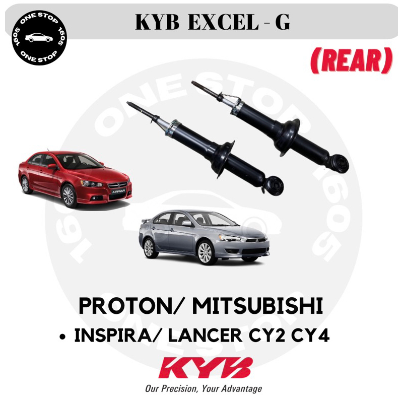 PROTON INSPIRA/ MITSUBISHI LANCER CY2/ CY4 1.8 2.0 2011-2015 BELAKANG ...