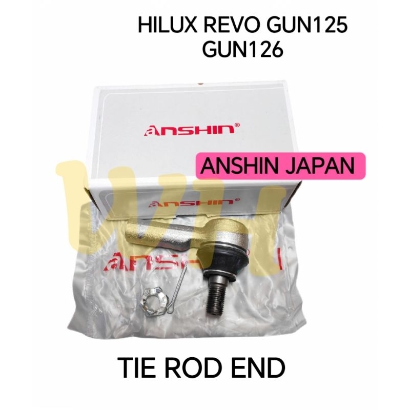 (ANSHIN JAPAN) TIE ROD END (SET) TOYOTA HILUX REVO GUN125 GUN126 ...