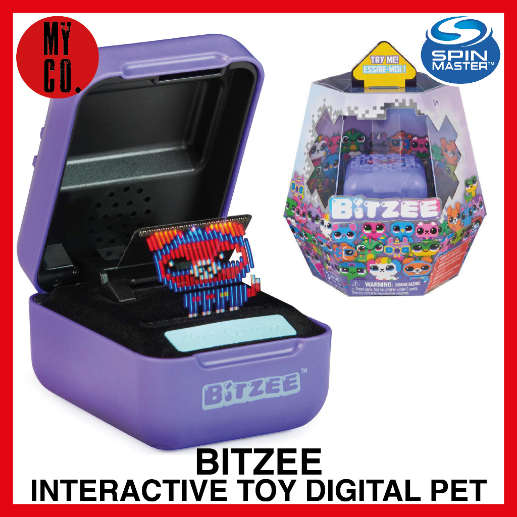 BITZEE - INTERACTIVE TOY DIGITAL PET SPIN MASTER | Shopee Malaysia