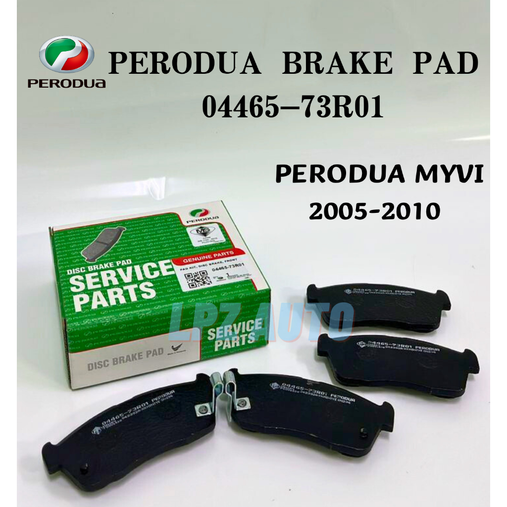 ORIGINAL Genuine Perodua Disc Brake Pad Front Depan - Perodua Myvi Old ...