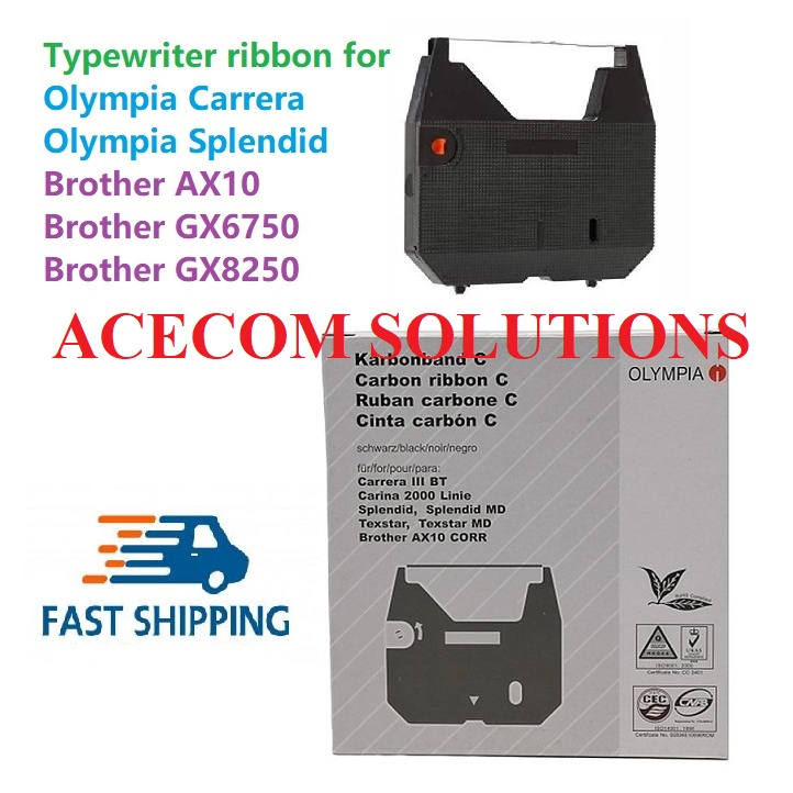 Brother AX10 GX6750 GX8250 GX-6750 GX-8250 Olympia Carrera Typewriter ...