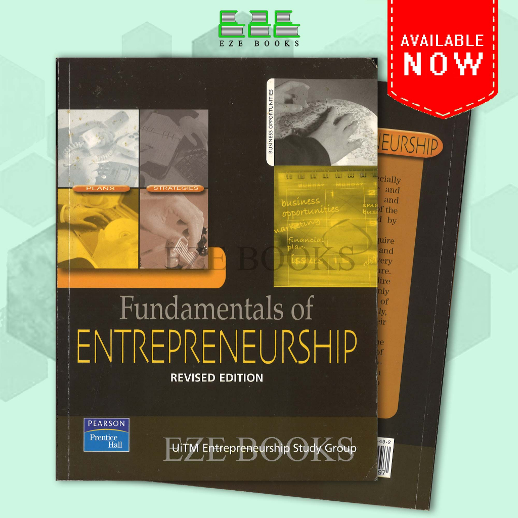 (EZE) FUNDAMENTALS OF ENTREPRENEURSHIP | REVISED EDITION | U I T M ...