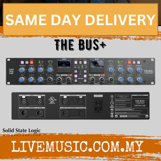 Solid State Logic The Bus+ 2 Channel Bus Compressor ( TheBus+ ) | Shopee Malaysia