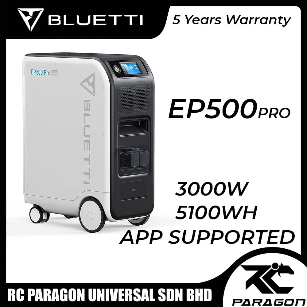 [Malaysia Official Set] BLUETTI EP500 PRO Portable Power Station 5120Wh ...