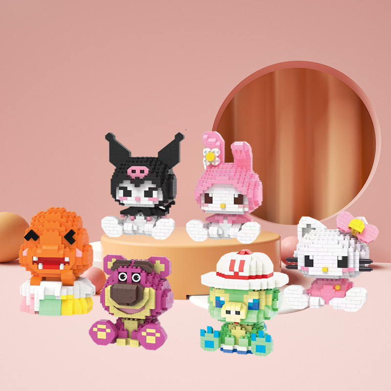 DIY Mini Building Block Character Model Nano Block Cartoon Toys | Shopee Malaysia