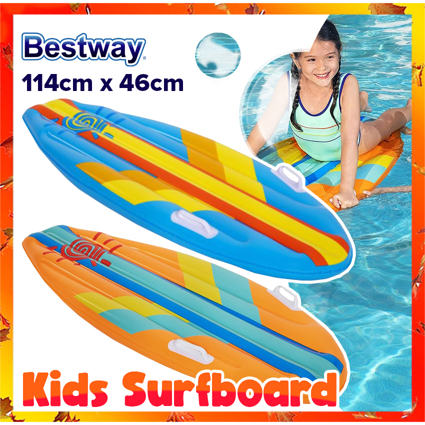 BESTWAY 42046 Inflatable Sunny Surf Rider Surfboard Swimming Board Pool ...