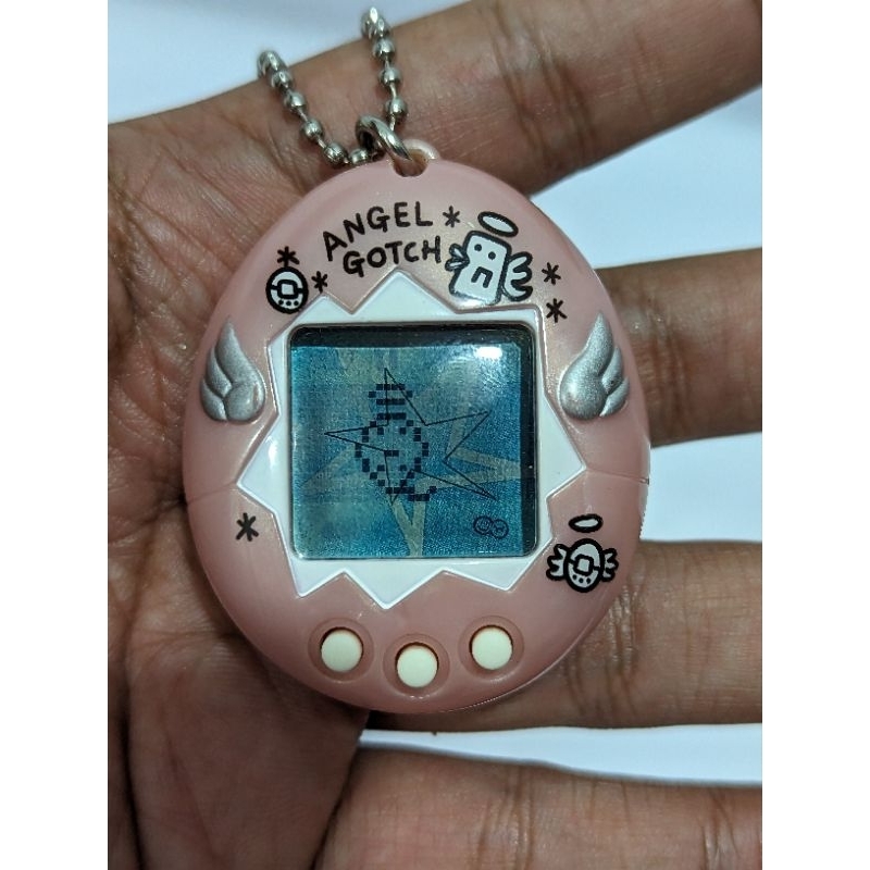 BANDAI TAMAGOTCHI ANGEL GOTCH PINK 1997 VIRTUAL PET GAME | Shopee Malaysia