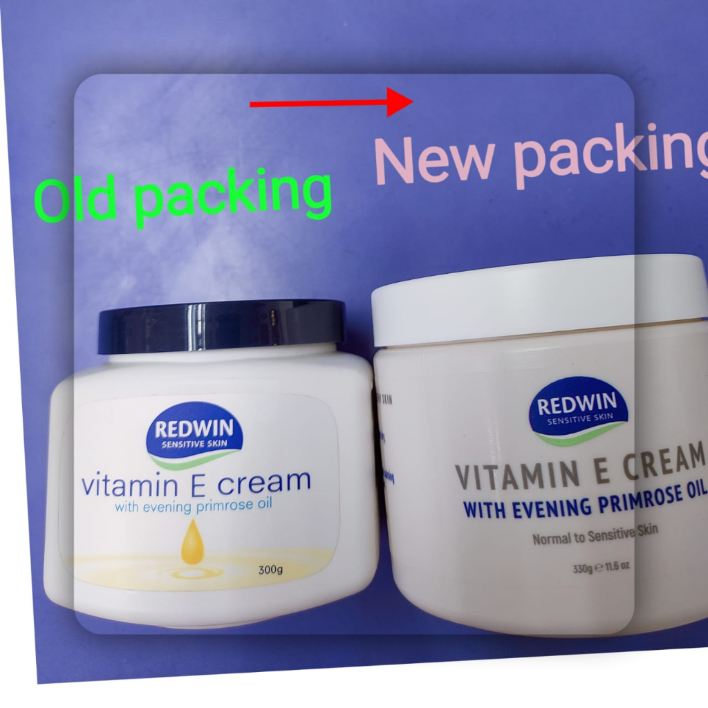 REDWIN Sensitive Skin Vitamin E Cream with evening primrose oil (300g ...