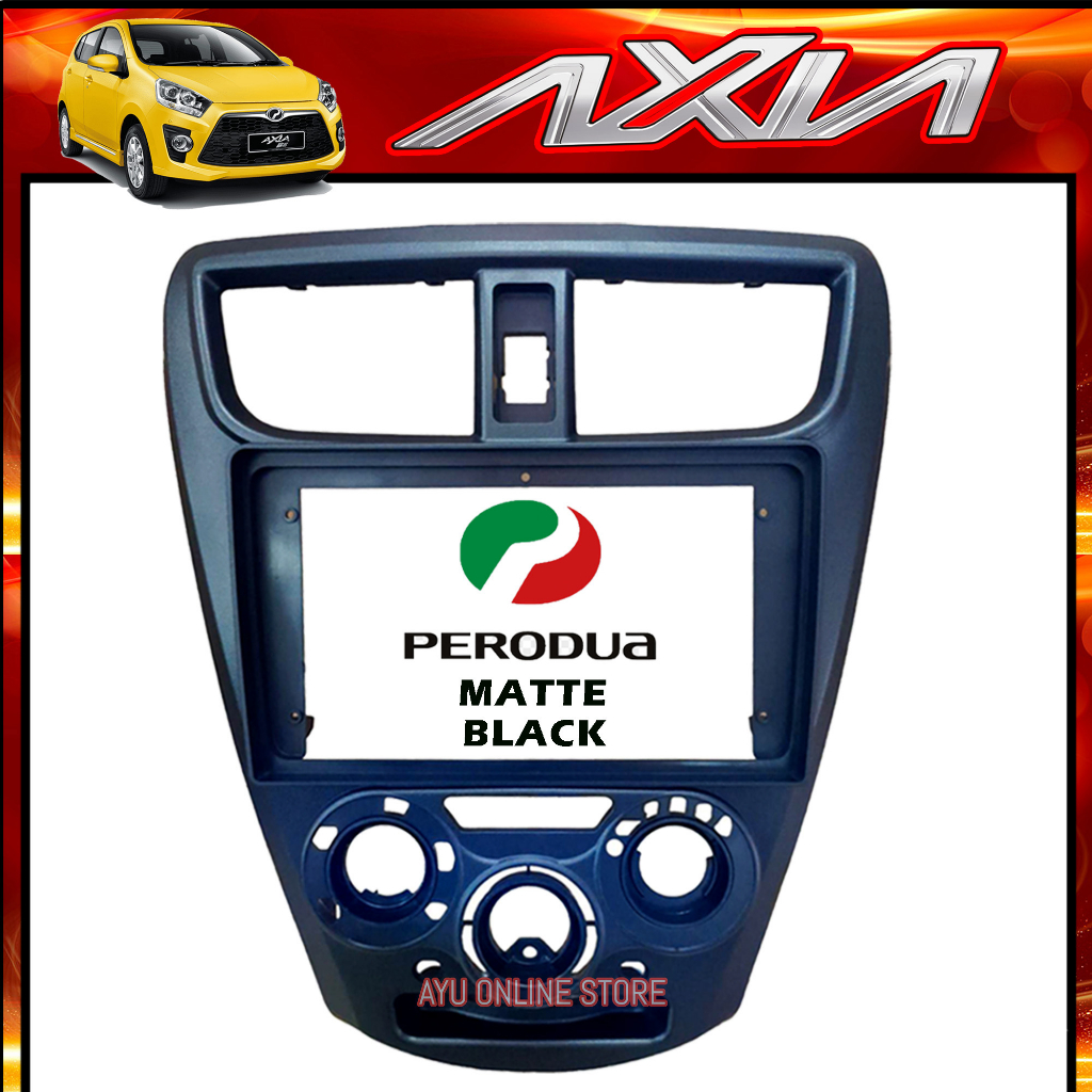 PERODUA AXIA 2014-2022 Android Player Casing 9" 10" inch with Socket ...