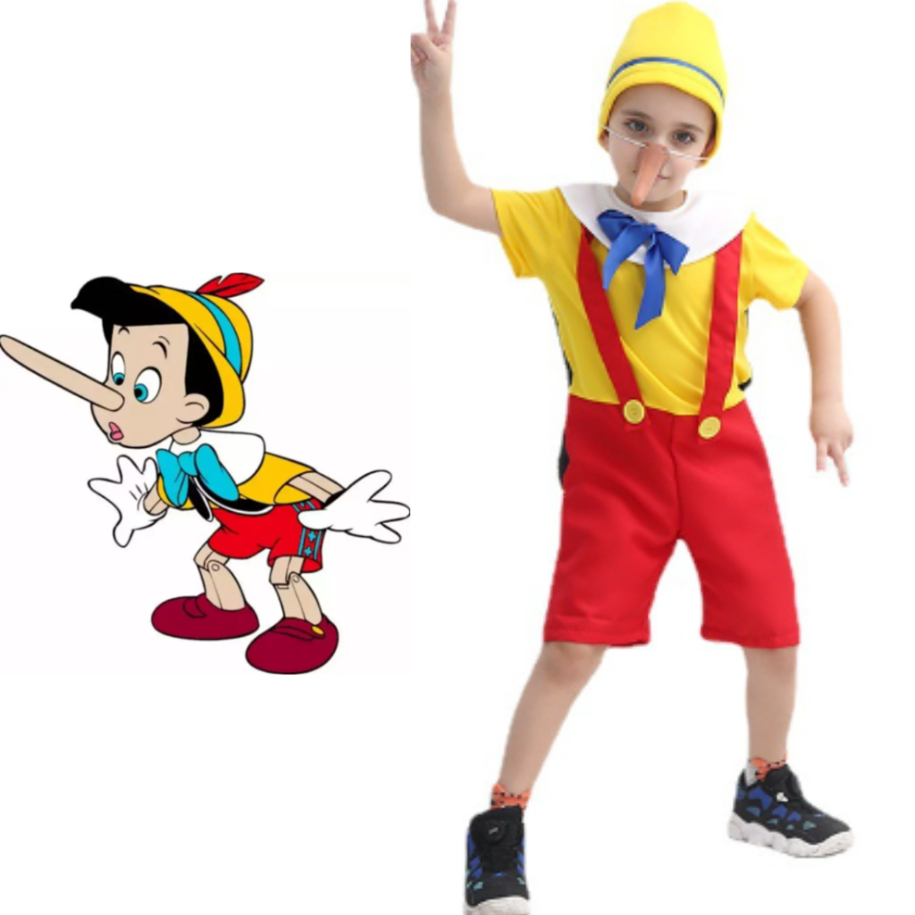 💥Malaysia Ready Stock💥Kids Pinocchio Costume Storybook Puppet Fairytale ...