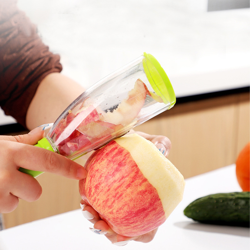 Stainless Steel Multi-functional Storage Peeler Container Potato Cucumber Carrot Fruit Vegetable ...