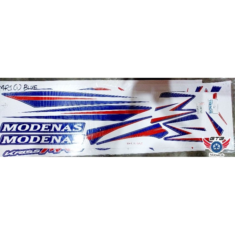 Modenas Sticker Body(Kriss,MR1,CT100/110,GT128,Dinamik) | Shopee Malaysia