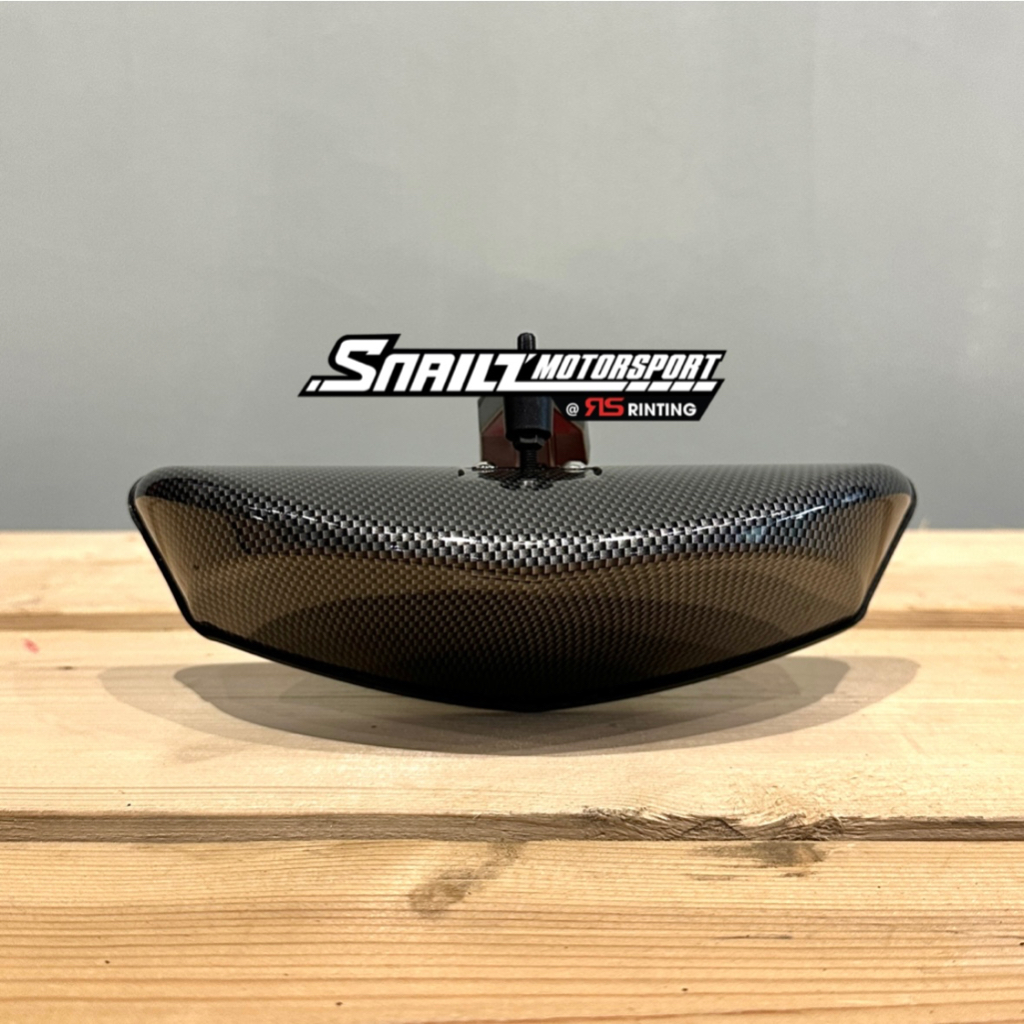 (NEW) CARBON FIBER LOOK ZOOM ENGINEERING PENTA Rearview Center Blue ...