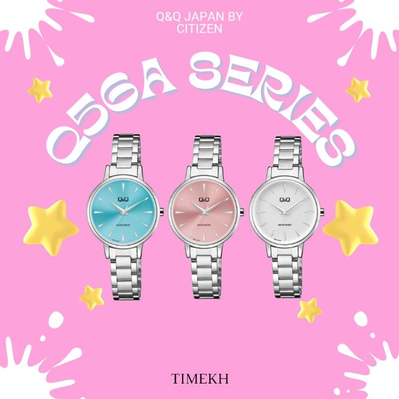 Q&Q JAPAN By Citizen Ladies/Kids 32mm Watch Q56A (HARGA RUGI) | Shopee Malaysia