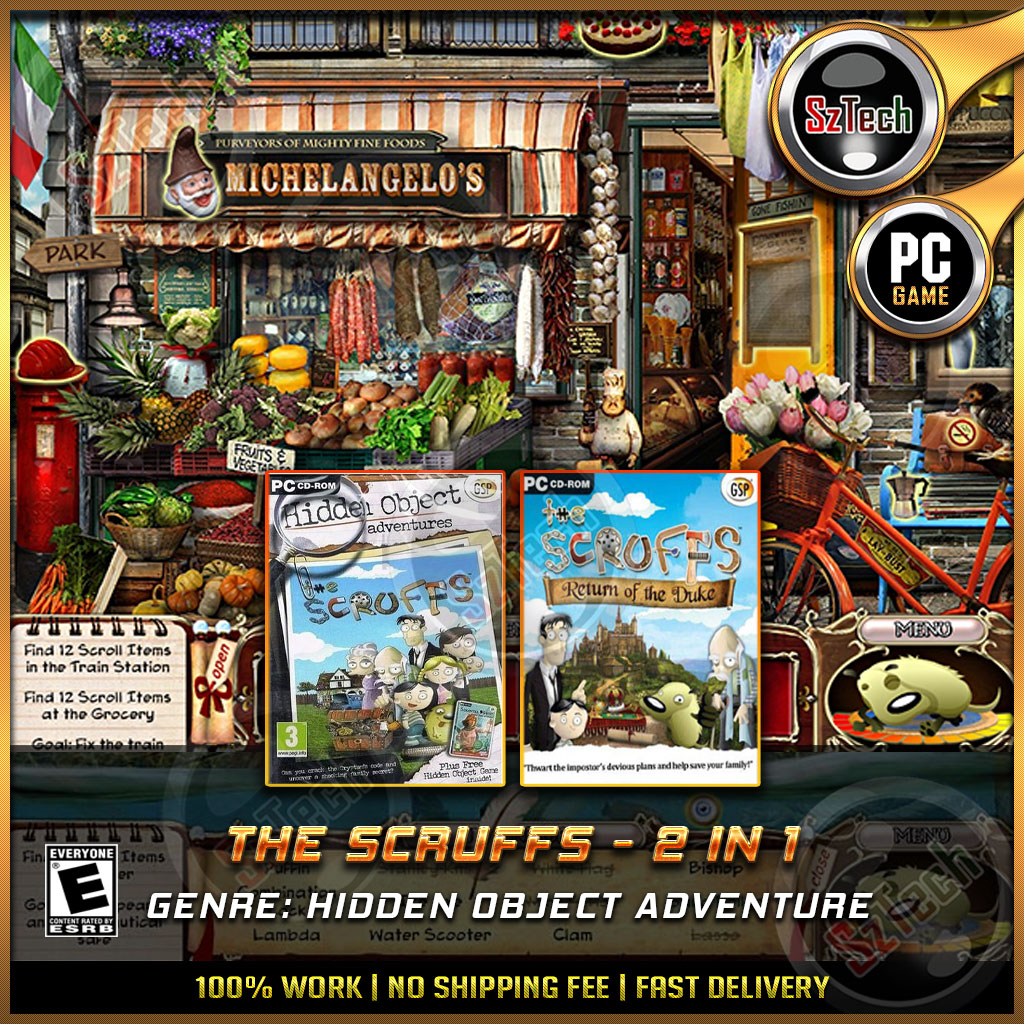 The Scruffs 1 2 [pc Laptop Game] 🔥 [ Digital Download] 🔥nostalgia Games