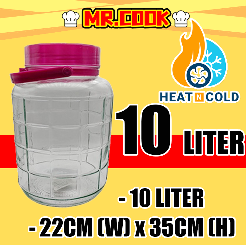[MR.COOK] Bottle Kaca Air Tebal Balang Kaca Glass Bottle Storage ...