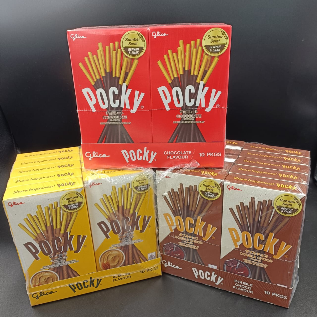 Pocky Chocolate Stick/Pocky Almond Stick/ Pocky Double Chocolate Stick ...