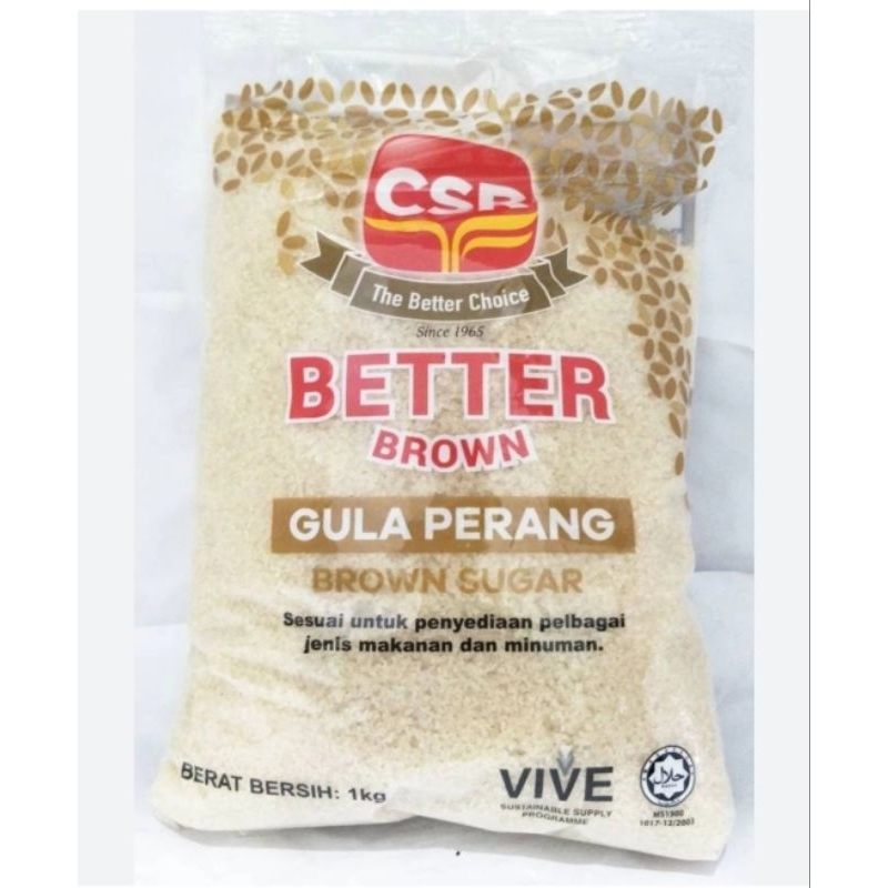 CSR BETTER BROWN SUGAR 1KG | Shopee Malaysia